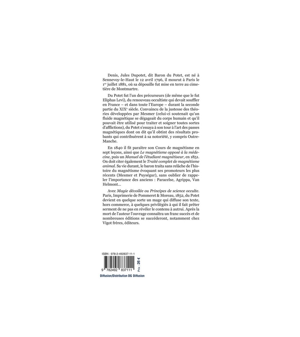 La magie dévoilée ou Principes de science occulte