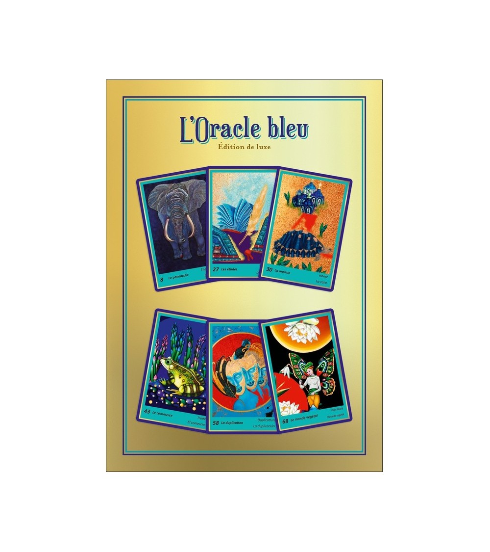Coffret l’oracle bleu
